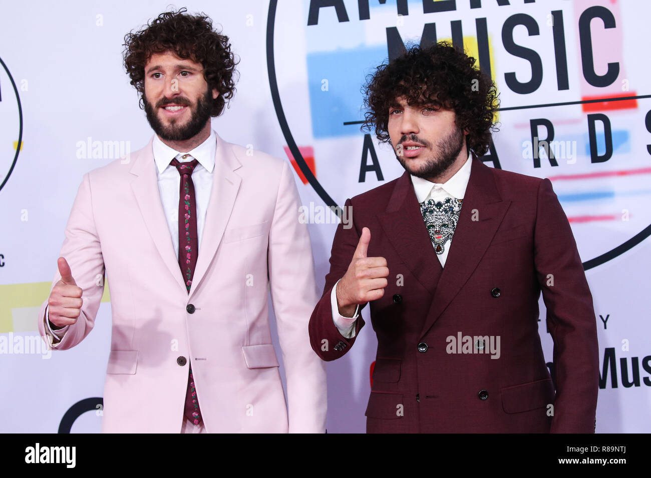 LOS ANGELES, CA, USA - OCTOBER 09: Lil Dicky, Benny Blanco at the 2018 ...