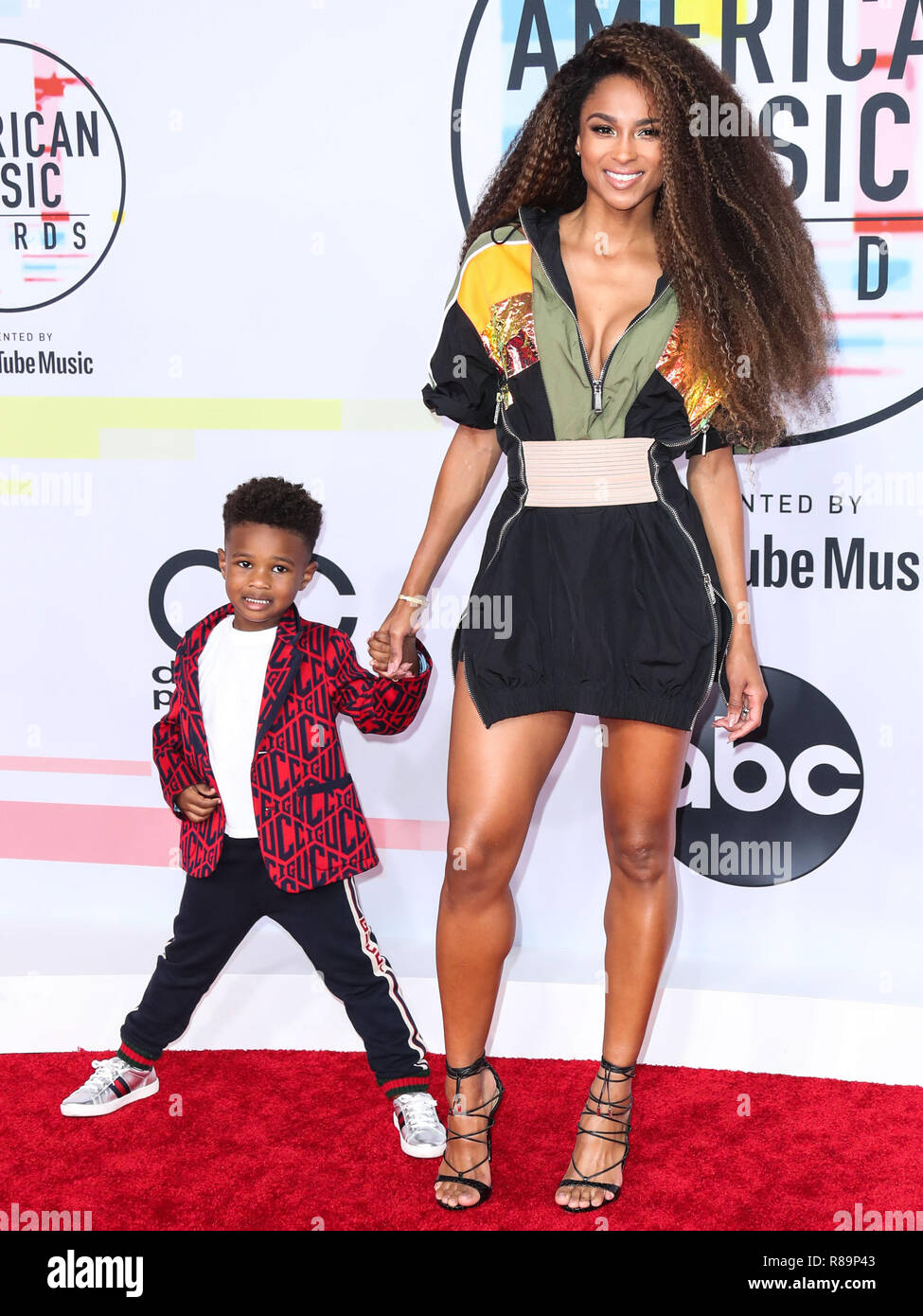 LOS ANGELES, CA, USA - OCTOBER 09: Future Zahir Wilburn, Ciara, Ciara ...