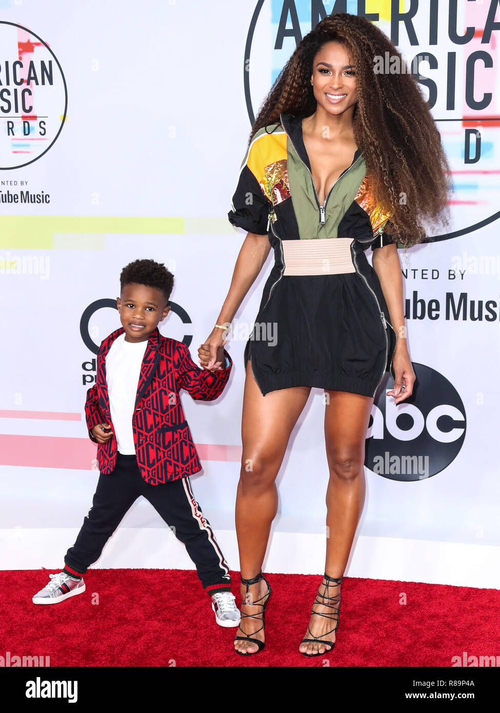 LOS ANGELES, CA, USA - OCTOBER 09: Future Zahir Wilburn, Ciara, Ciara ...