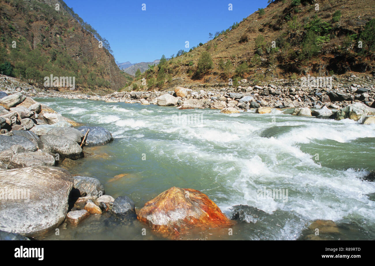 river, rishikesh, uttaranchal, india Stock Photo - Alamy