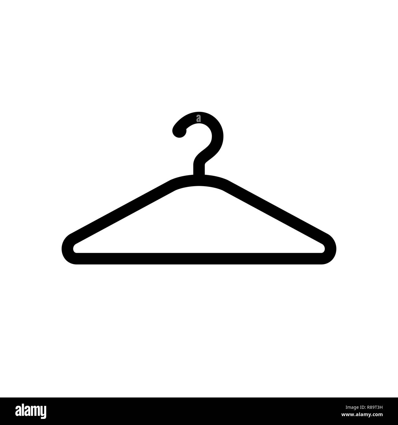 Fashion hanger symbol hi-res stock photography and images - Alamy