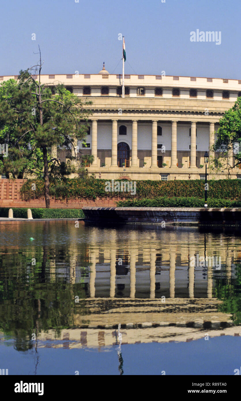 Parliament House, New Delhi, India Stock Photo - Alamy