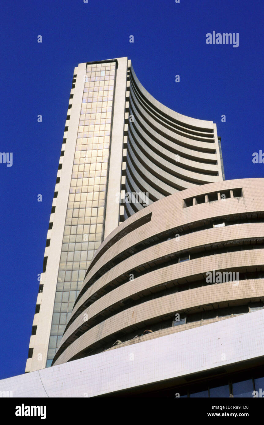 Stock Exchange Building, Mumbai, Maharashtra, India Stock Photo - Alamy