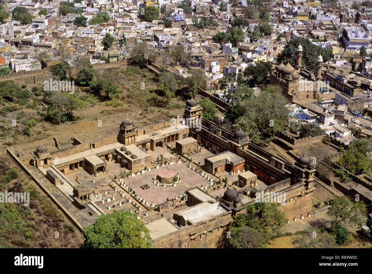 Gwalior city view hi-res stock photography and images - Alamy