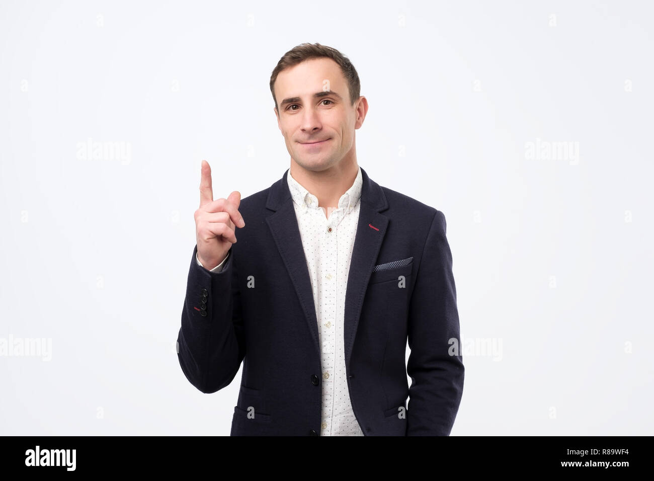 Index finger showing hi-res stock photography and images - Alamy