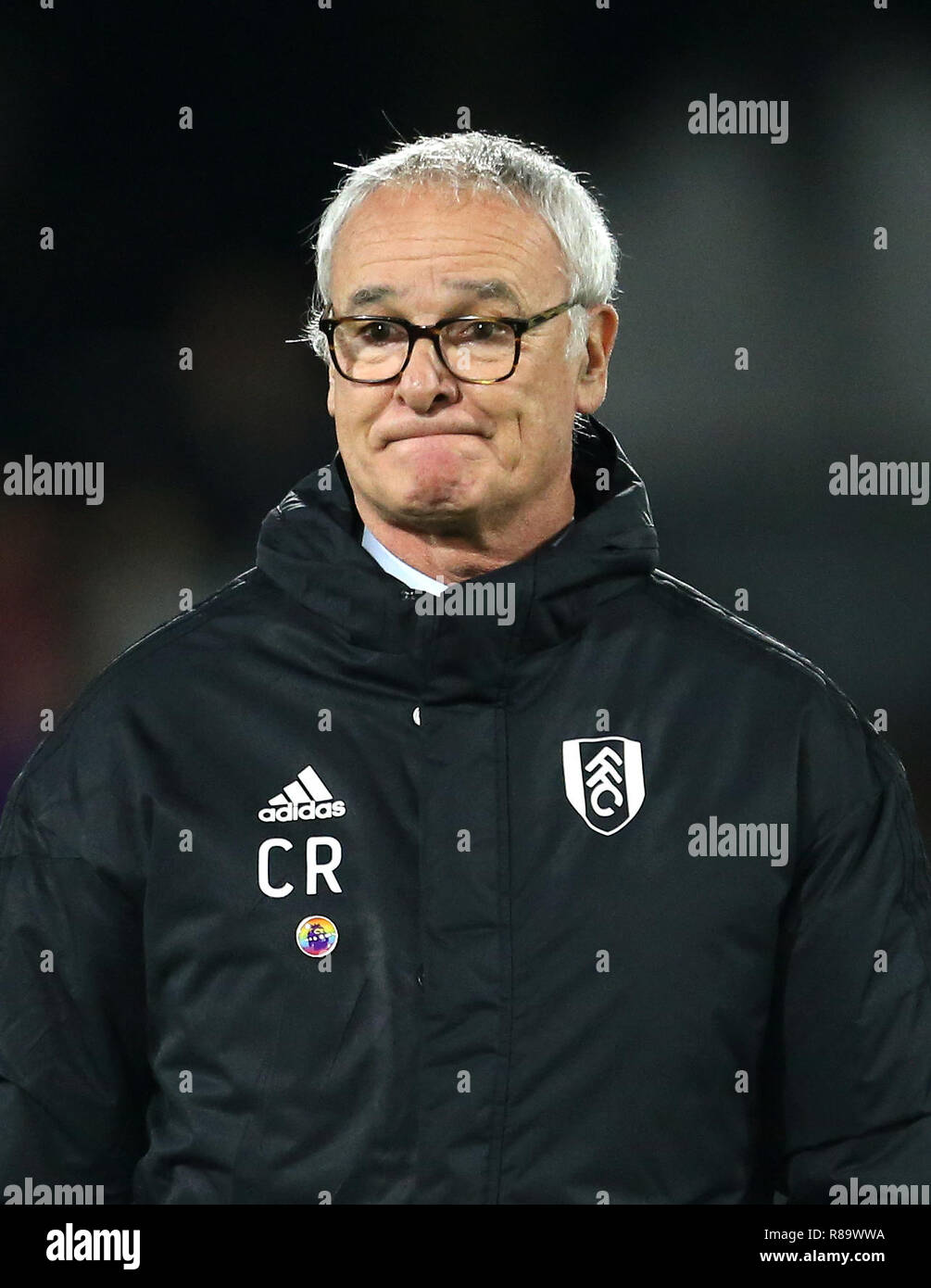 Fulham manager Claudio Ranieri Stock Photo - Alamy