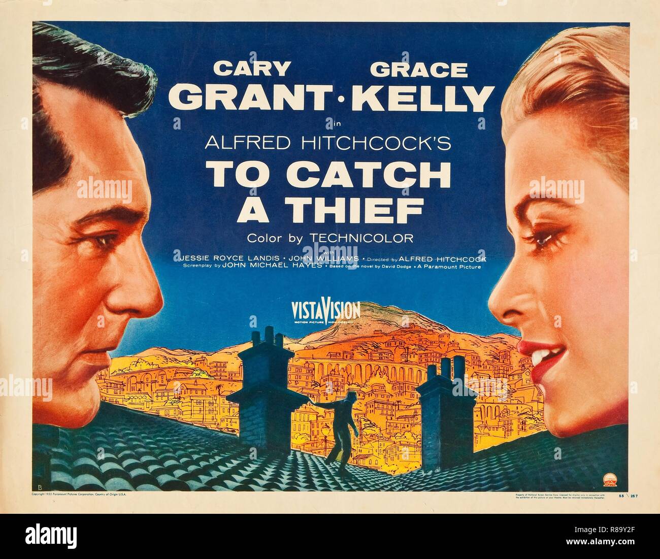 To Catch A Thief Year 1955 Usa Director Alfred Hitchcock Cary Grant