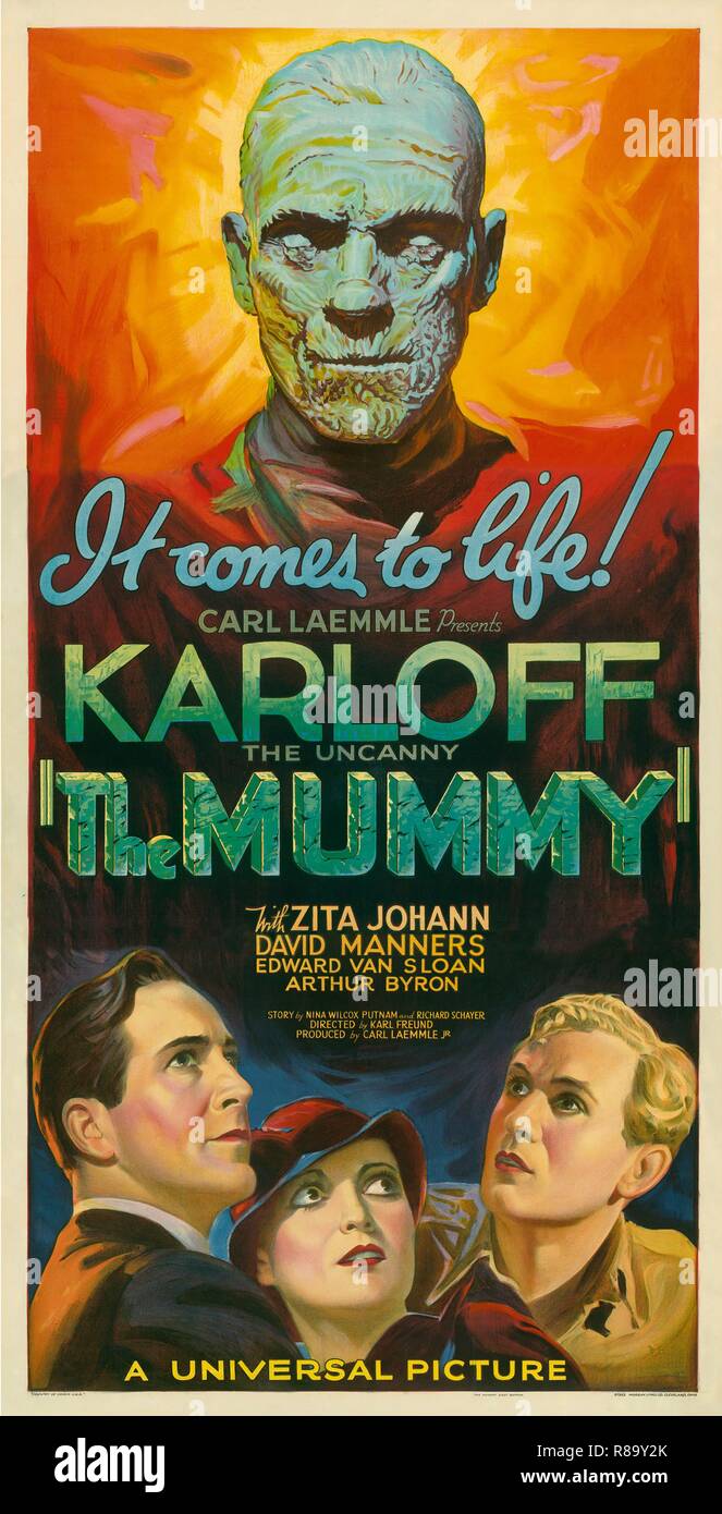 Karl freund movie poster usa hi-res stock photography and images - Alamy