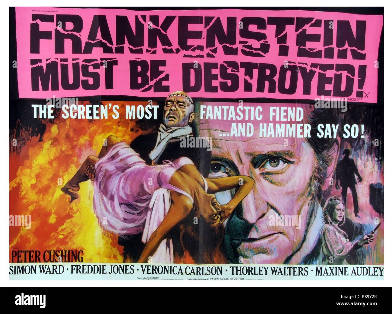 Frankenstein Must Be Destroyed Poster