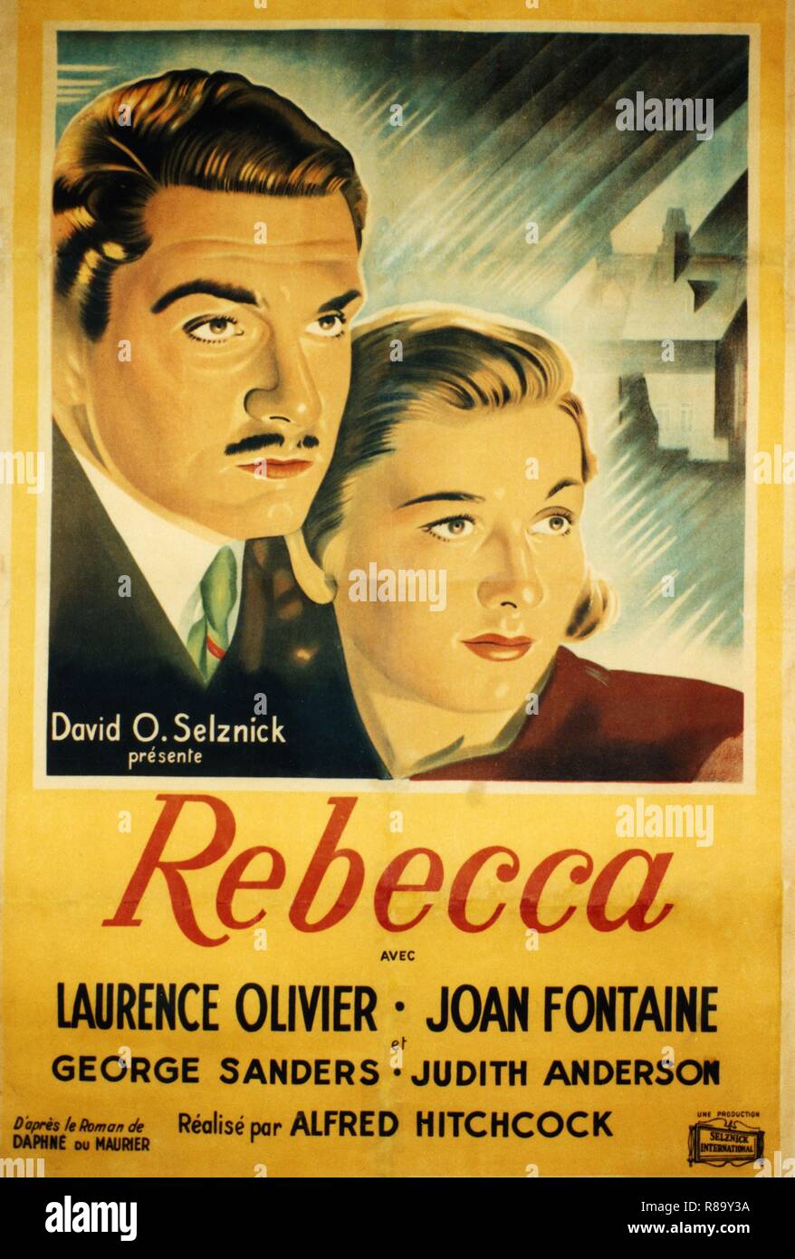 Rebecca 1940 Poster