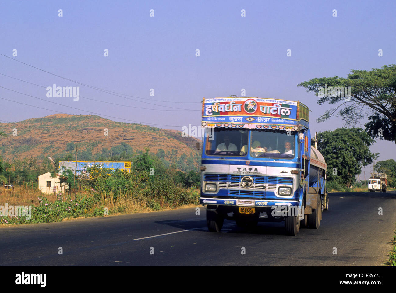 Tata truck national highway NO.4, lonavala, maharashtra, india Stock ...