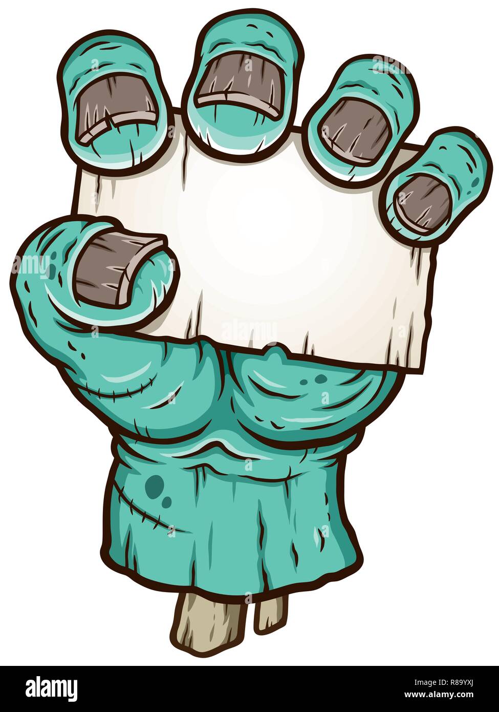 Zombie Cartoon Hand