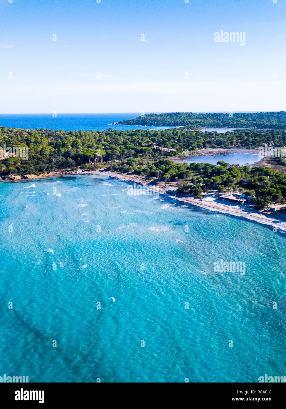 Pinarello Beach, Porto Vecchio, Corsica Stock Photo - Alamy