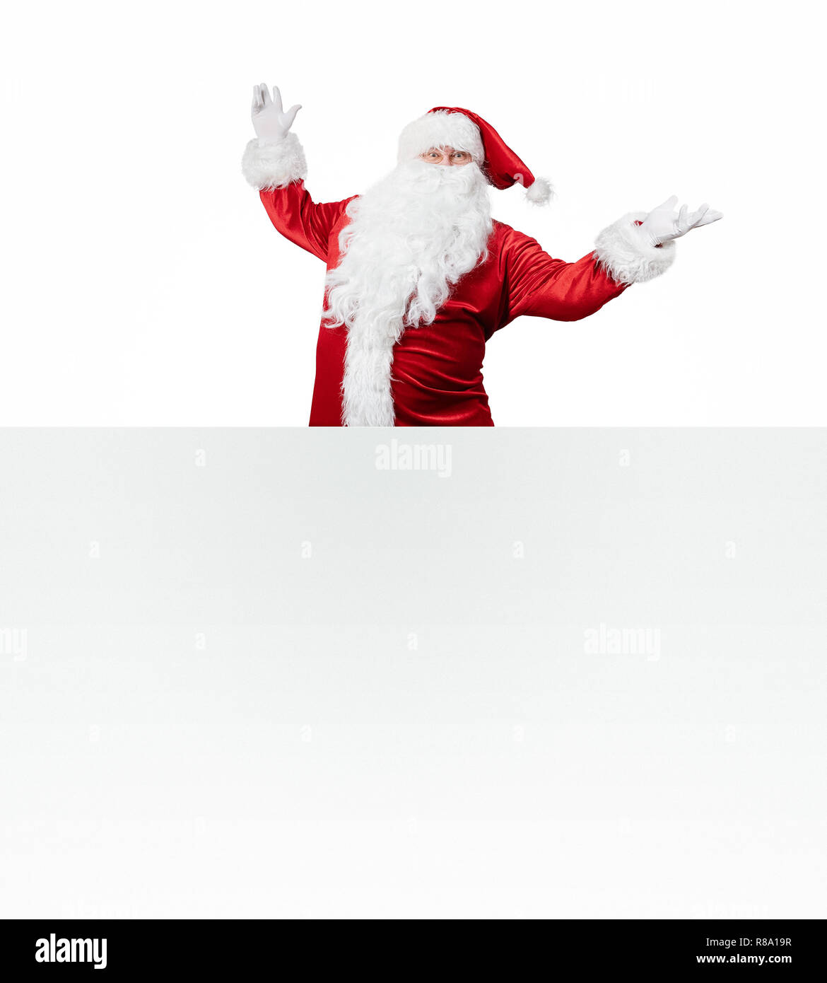 Santa claus funny jumping hi-res stock photography and images - Alamy