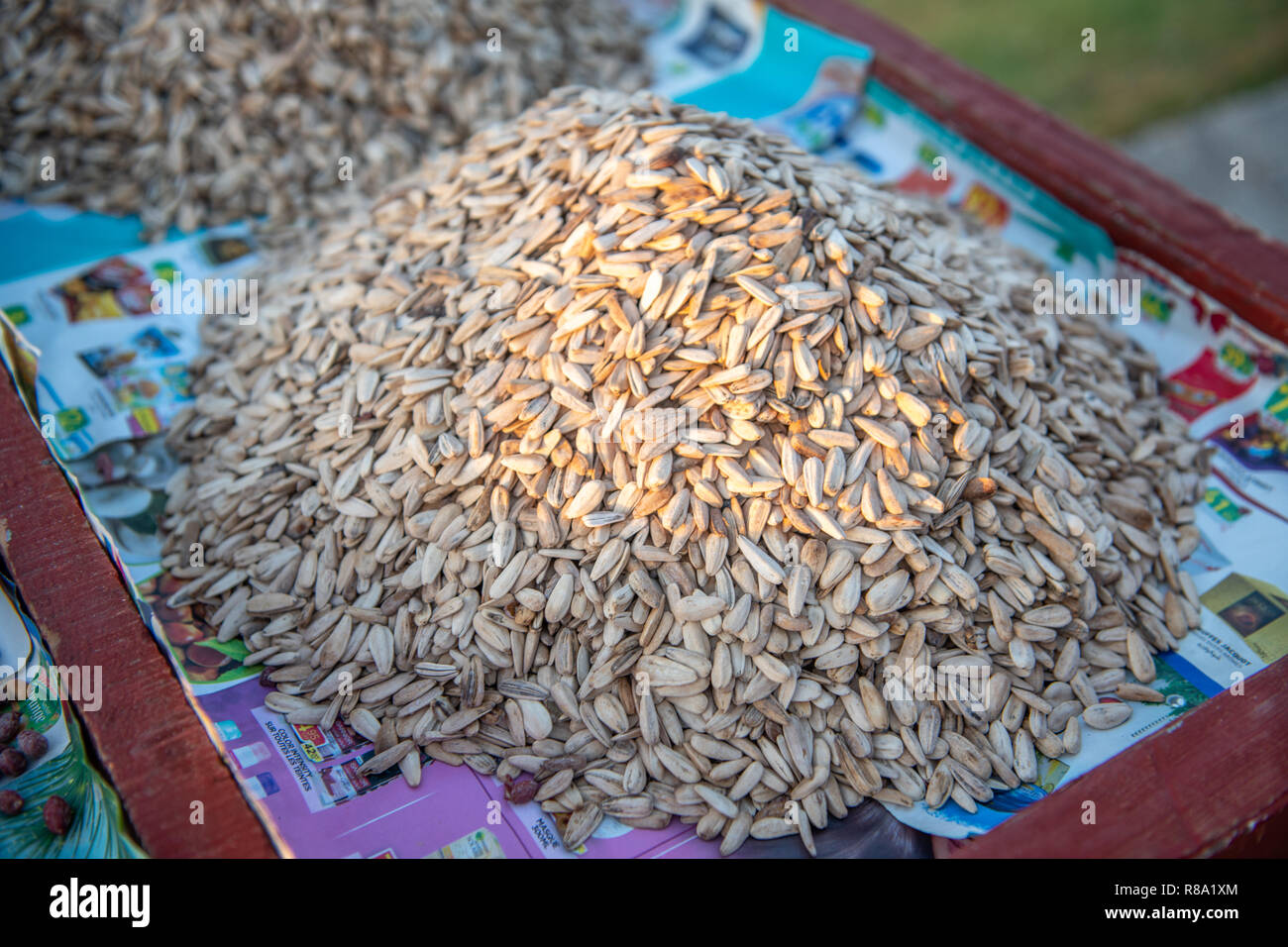 Pile of Seeds, Larache, Morocco Stock Photo - Alamy