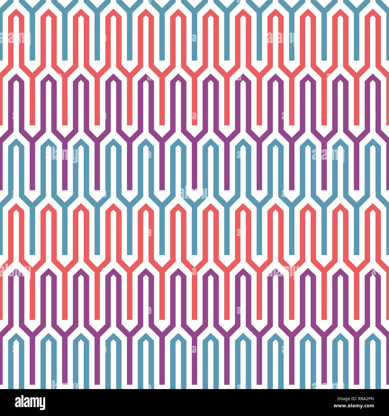 Geometric abstract seamless pattern. Linear motif background and ...