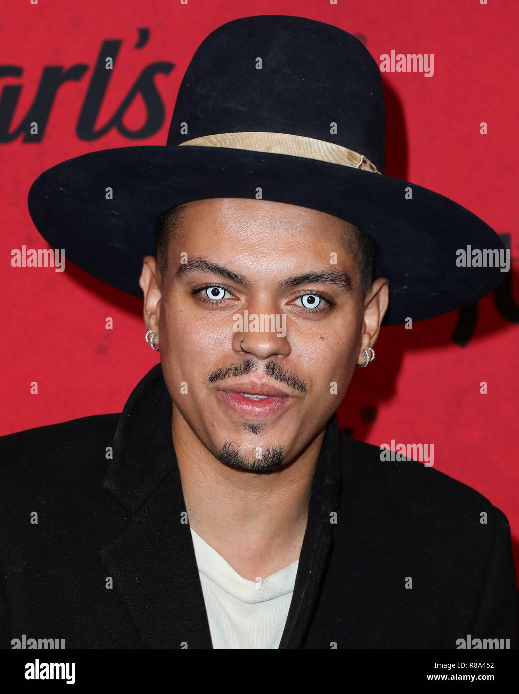 HOLLYWOOD, LOS ANGELES, CA, USA - OCTOBER 27: Evan Ross at Just Jared’s ...