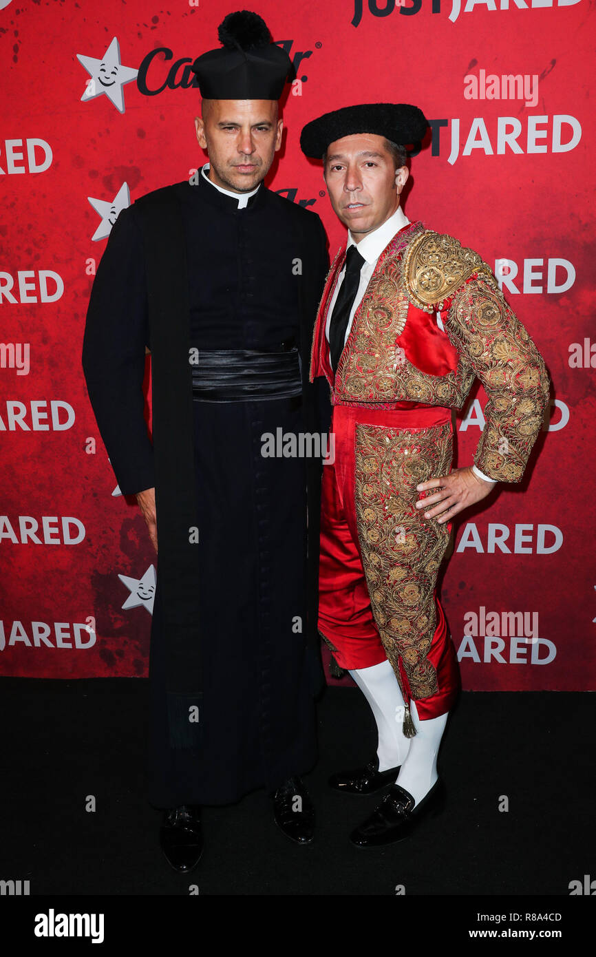 HOLLYWOOD, LOS ANGELES, CA, USA - OCTOBER 27: Claude Morais, Brian Wolk ...