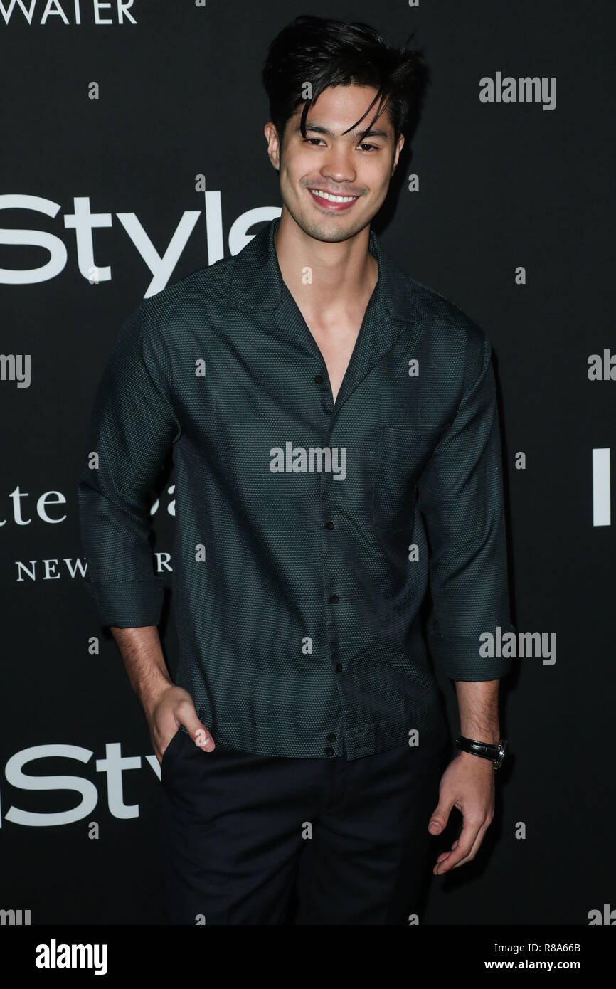 LOS ANGELES, CA, USA - OCTOBER 22: Ross Butler at the InStyle Awards ...