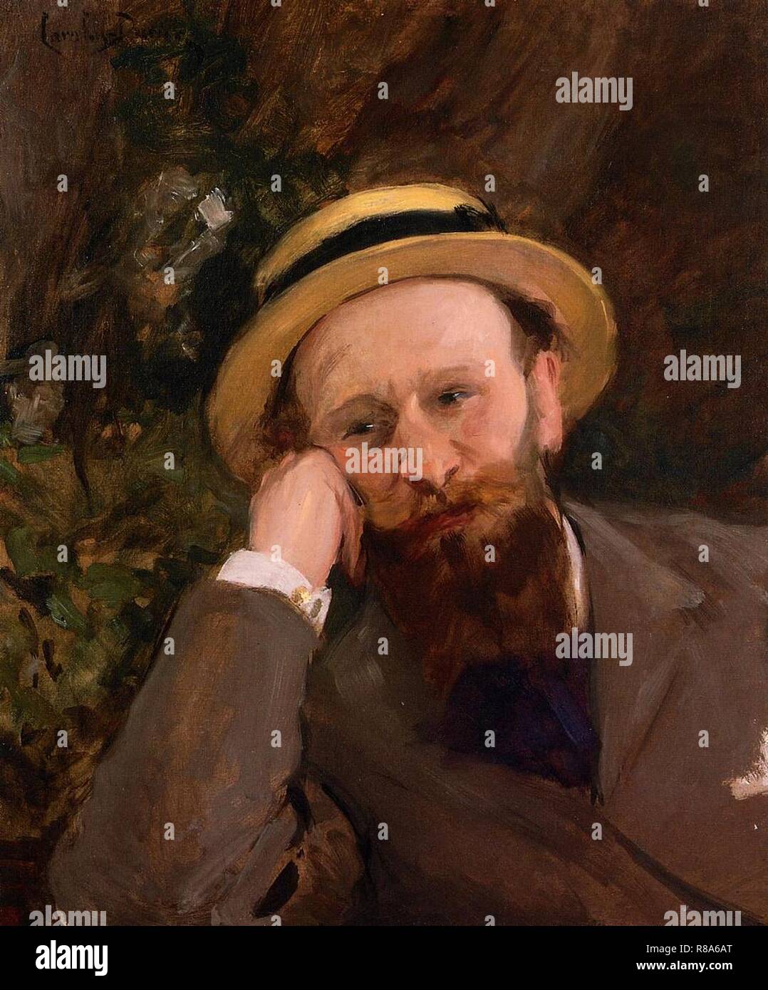 Carolus-Duran - Portrait of Edouard Manet Stock Photo - Alamy