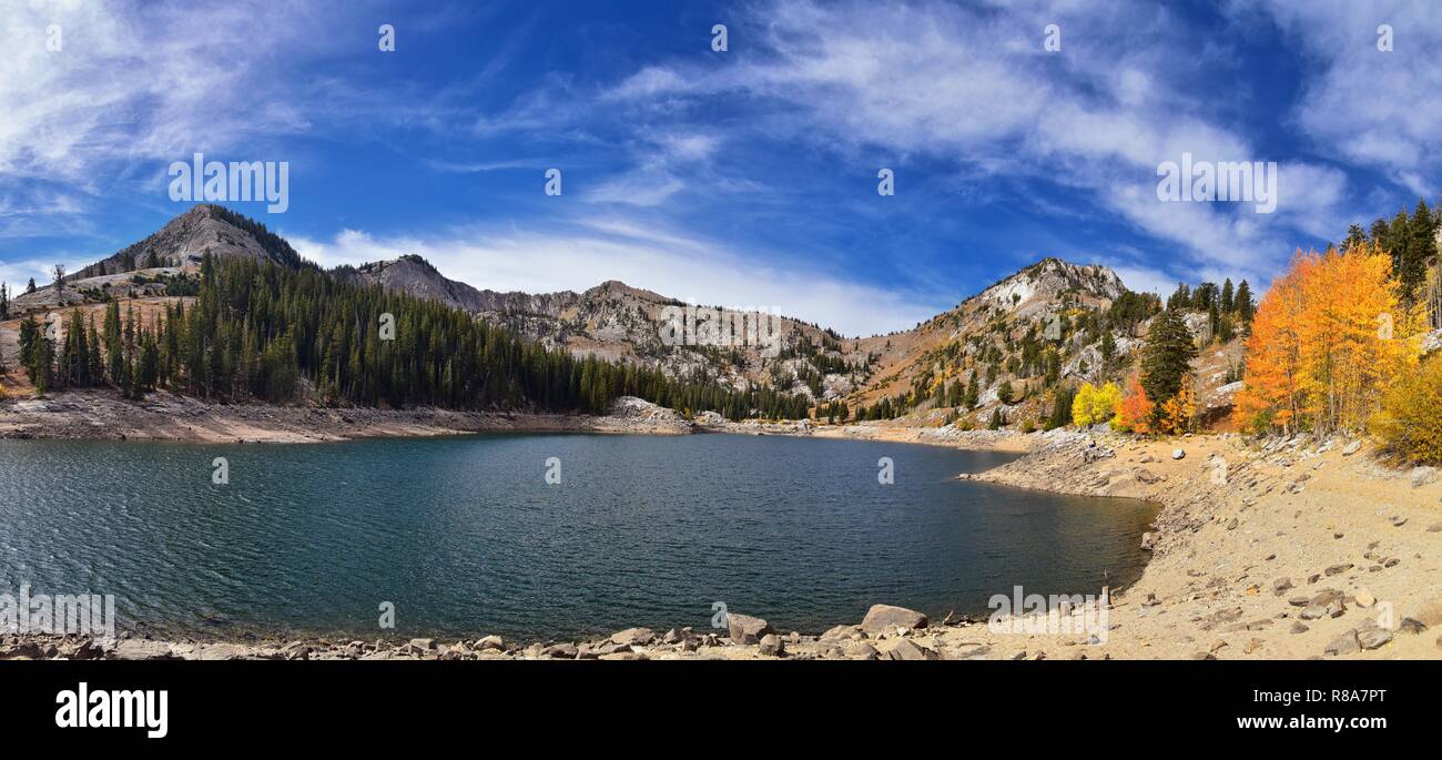 Silver Lake by Solitude and Brighton Ski resort in Big Cottonwood ...