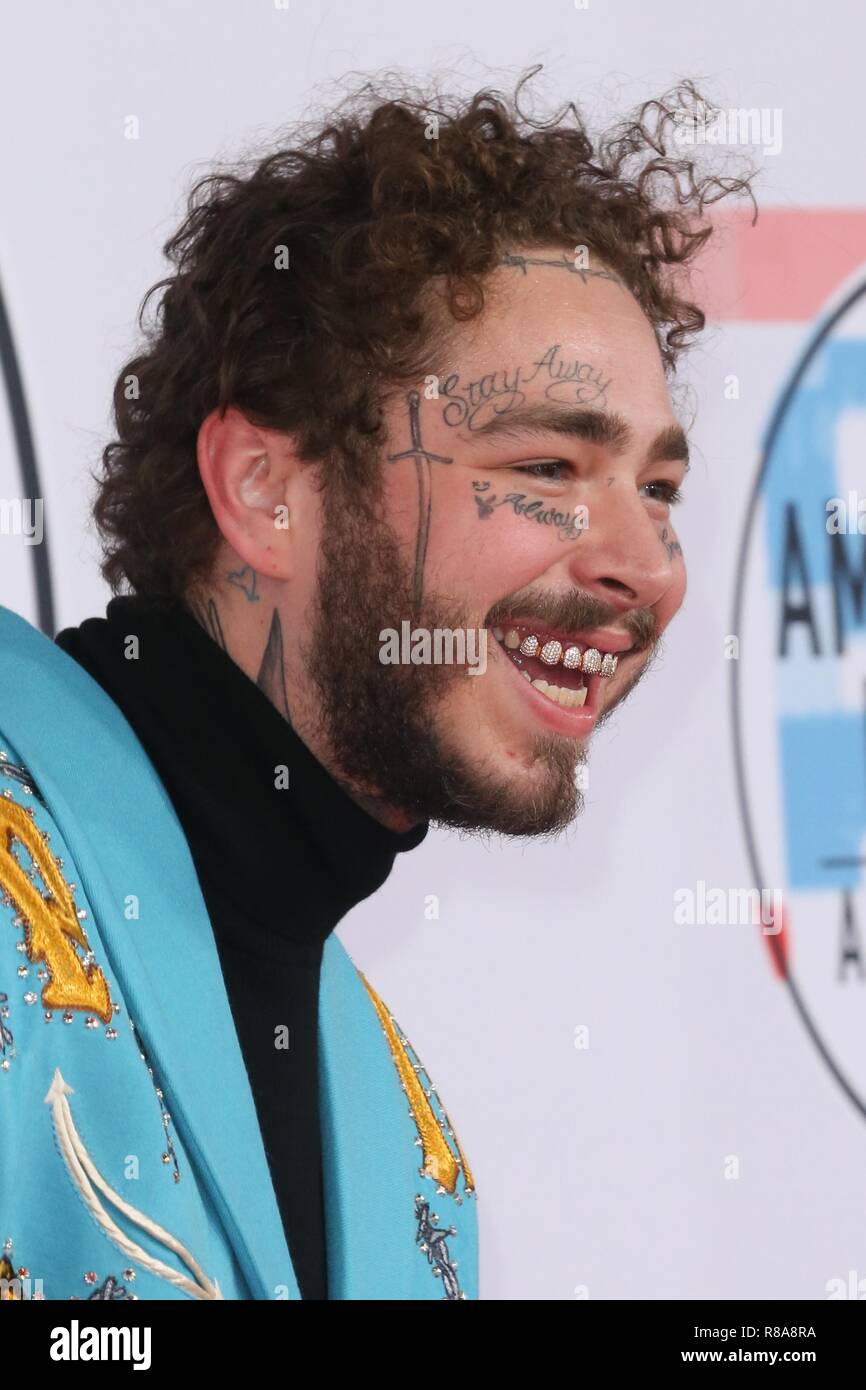 LOS ANGELES, CA, USA - OCTOBER 09: Post Malone, Austin Richard Post at ...