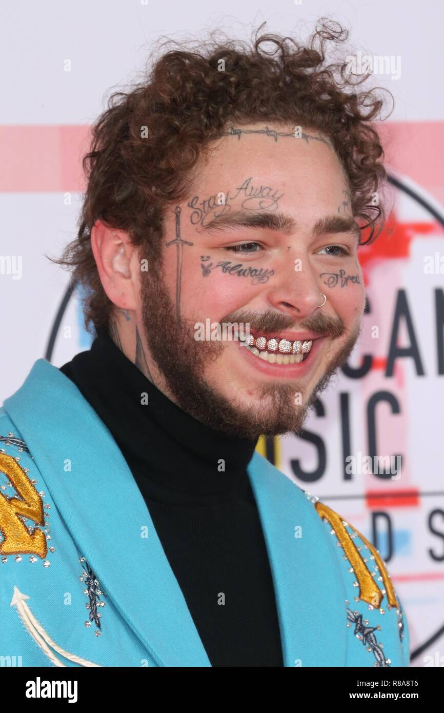 LOS ANGELES, CA, USA - OCTOBER 09: Post Malone, Austin Richard Post at ...