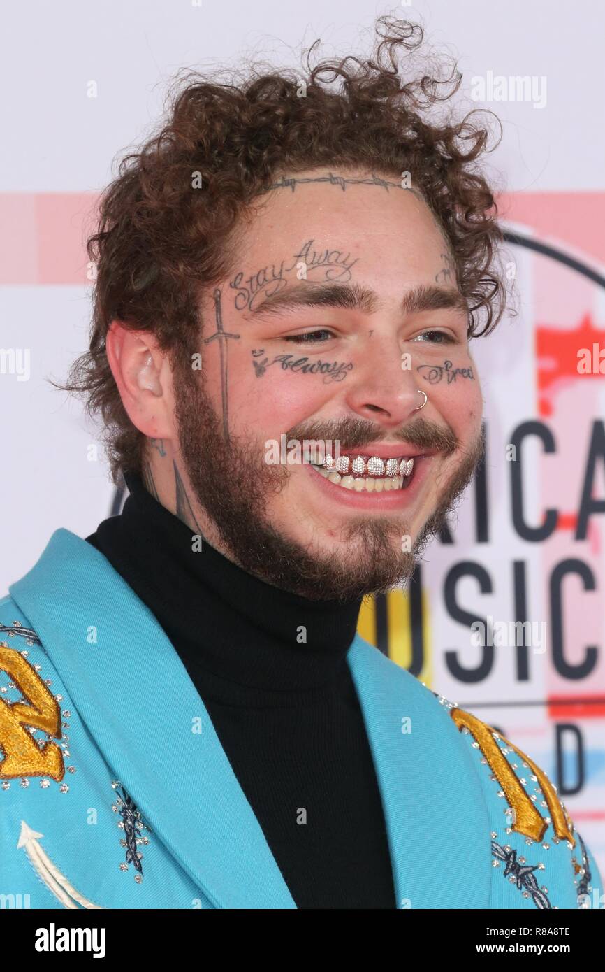 LOS ANGELES, CA, USA - OCTOBER 09: Post Malone, Austin Richard Post at ...