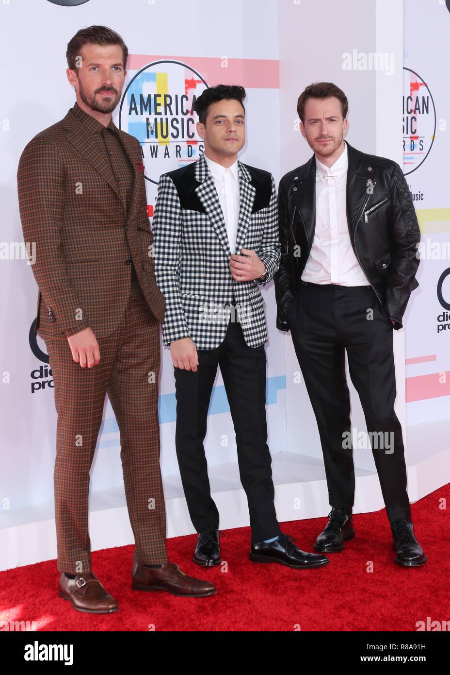 LOS ANGELES, CA, USA - OCTOBER 09: Gwilym Lee, Rami Malek, Joseph ...