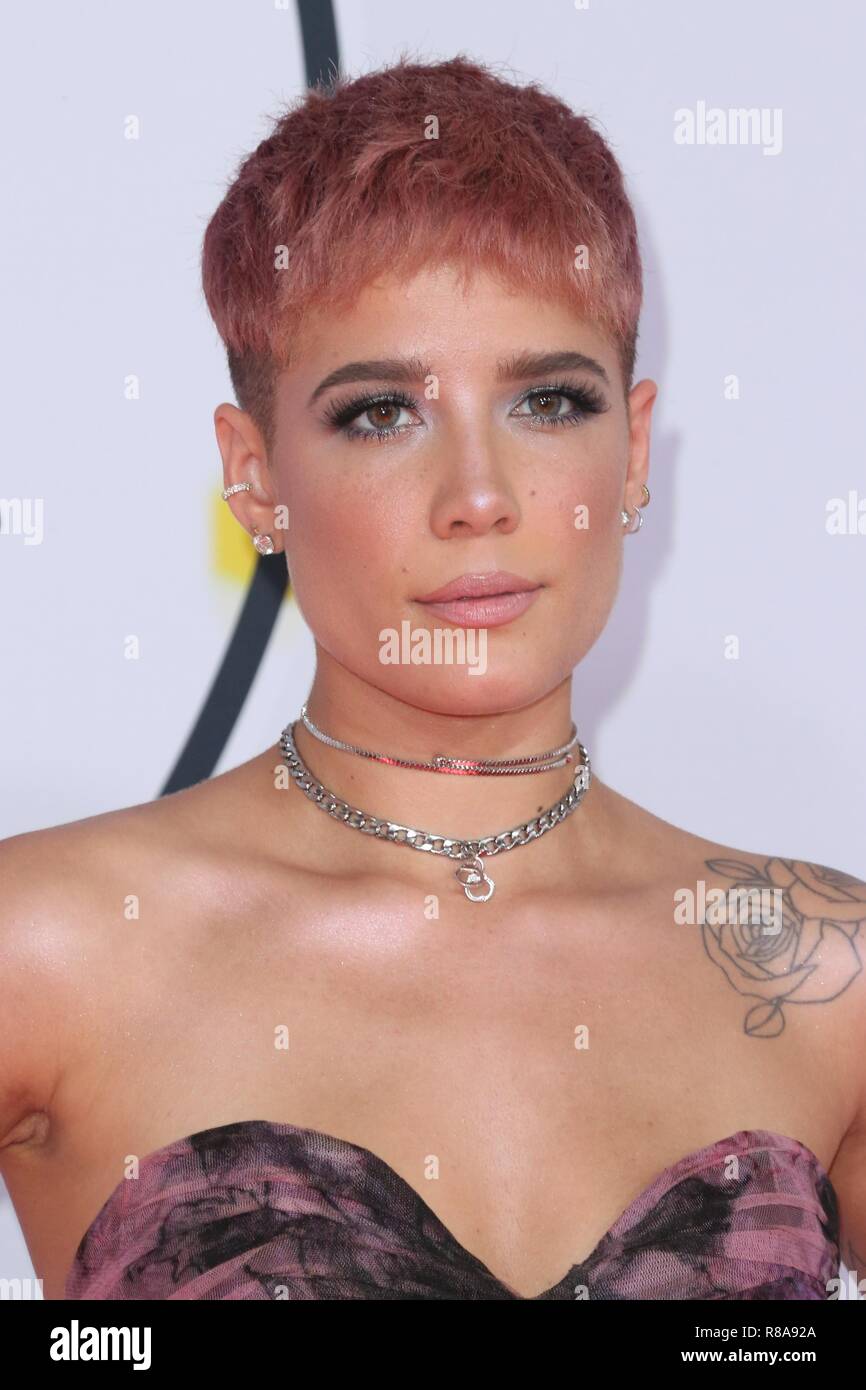 LOS ANGELES, CA, USA - OCTOBER 09: Singer Halsey aka Ashley Nicolette ...
