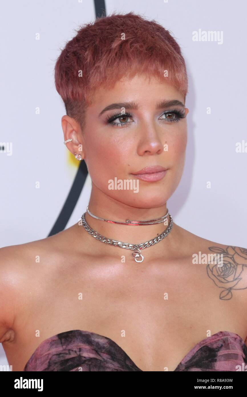 LOS ANGELES, CA, USA - OCTOBER 09: Singer Halsey aka Ashley Nicolette ...