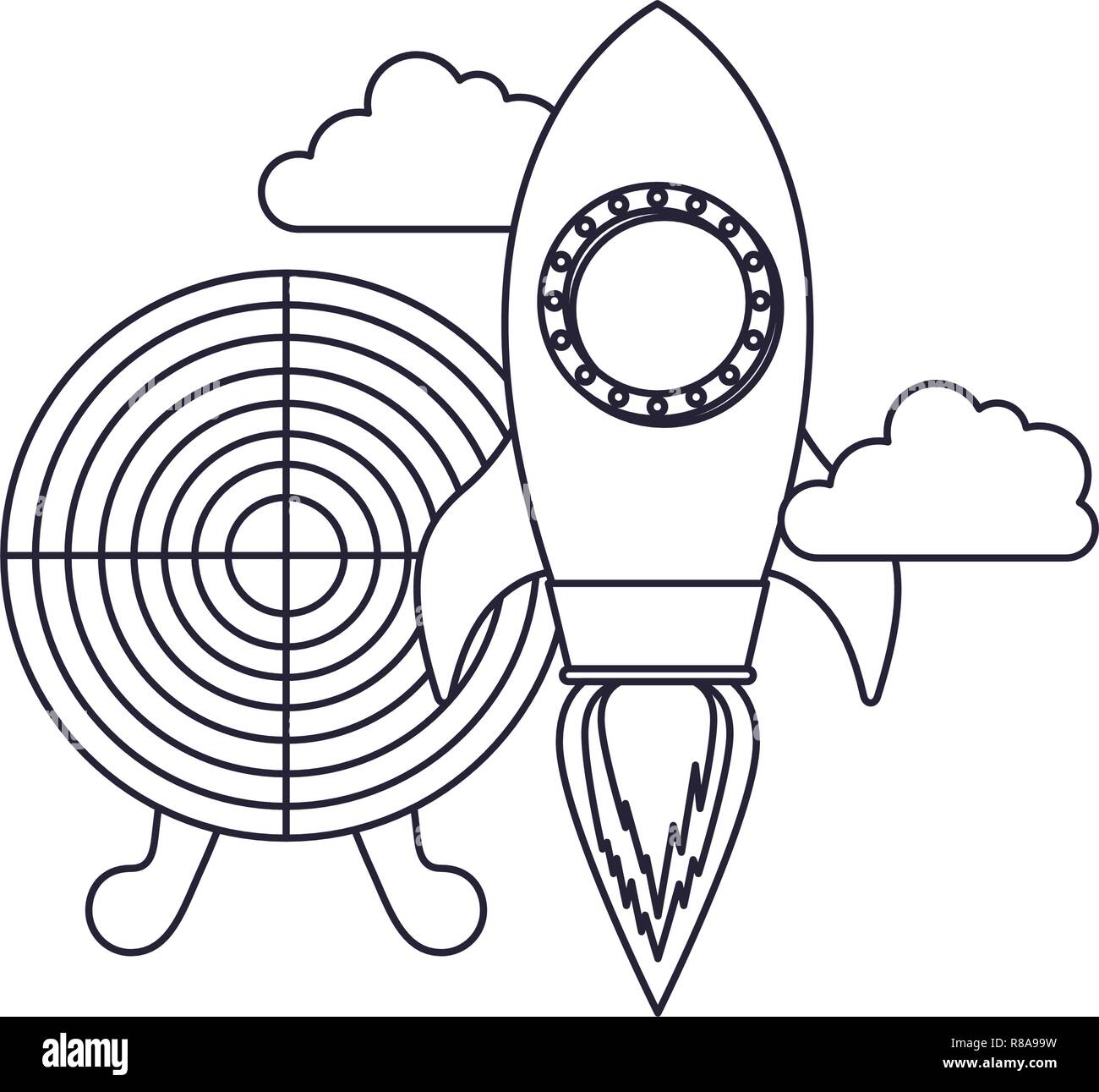 Rocket target shooting hi-res stock photography and images - Alamy