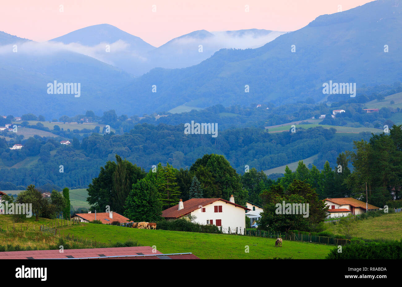Pays Basque, France Stock Photo - Alamy
