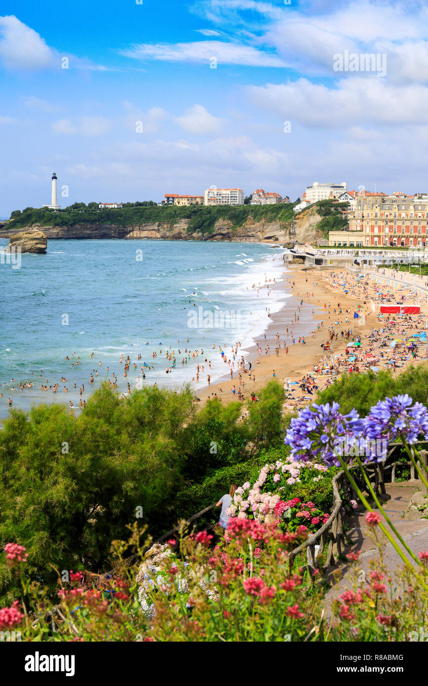 Grande plage hi-res stock photography and images - Alamy