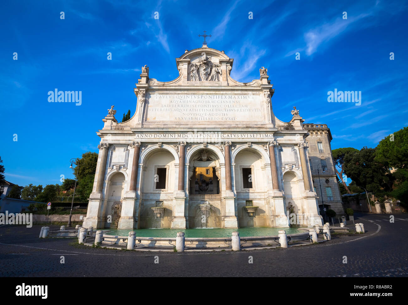 The Fontana dell'Acqua Paola also known as Il Fontanone ("The big ...