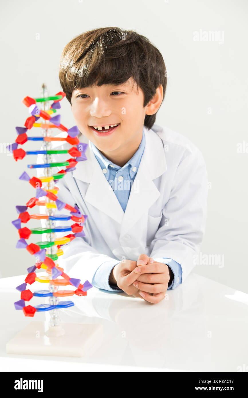 Dna model student hi-res stock photography and images - Alamy