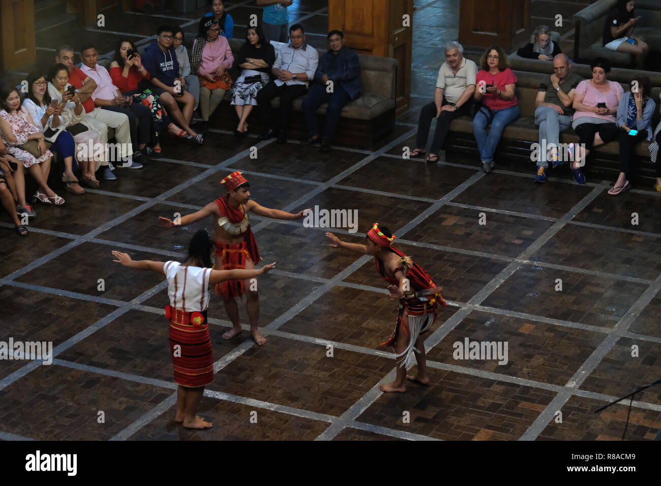 Young members of the Ifugao community wearing traditional clothing ...