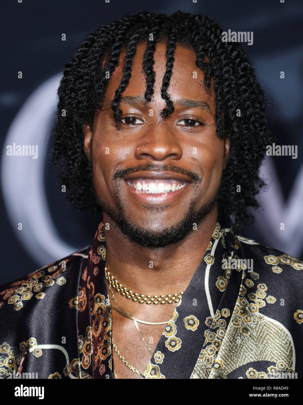 WESTWOOD, LOS ANGELES, CA, USA - OCTOBER 01: Shameik Moore at the World ...