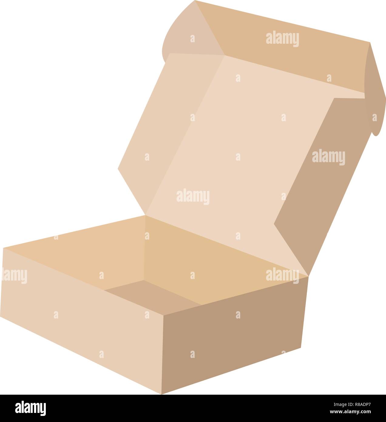 Close up brown crate Stock Vector Images - Alamy