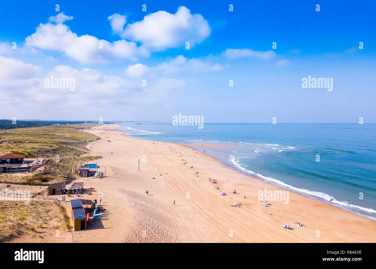 Hossegor, france beach hi-res stock photography and images - Alamy