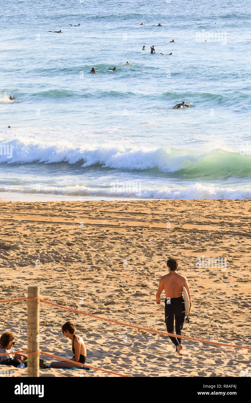 Hossegor, france beach hi-res stock photography and images - Alamy