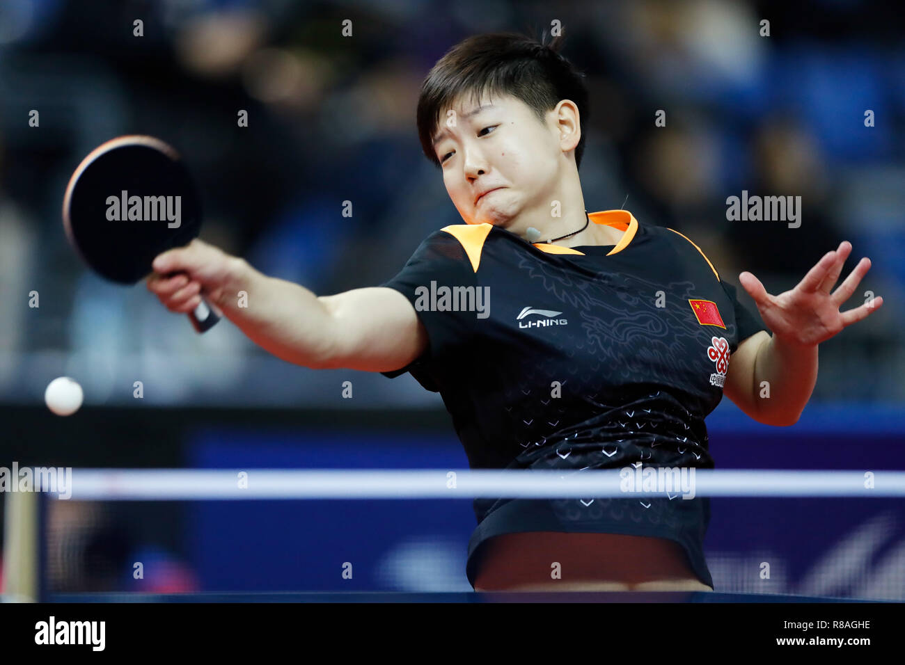Incheon, South Korea. 14th Dec, 2018. Sun Yingsha (CHN) Table Tennis ...