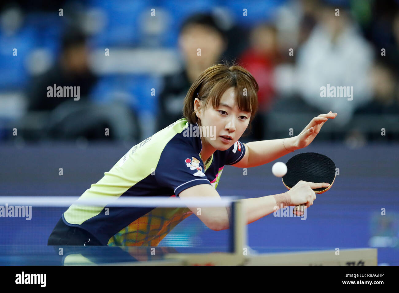 Incheon, South Korea. 14th Dec, 2018. Suh Hyowon (KOR) Table Tennis ...