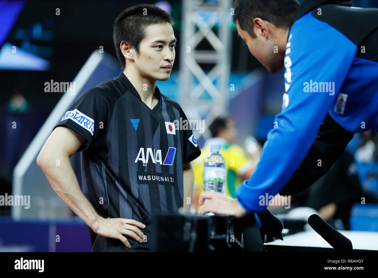 Incheon, South Korea. 14th Dec, 2018. Yuya Oshima (JPN) Table Tennis : Seamaster 2018 ITTF World ...
