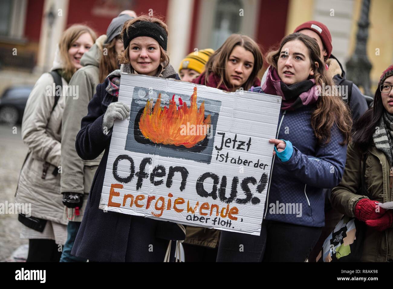 Munich, Bavaria, Germany. 14th Dec, 2018. As part of a worldwide action ...