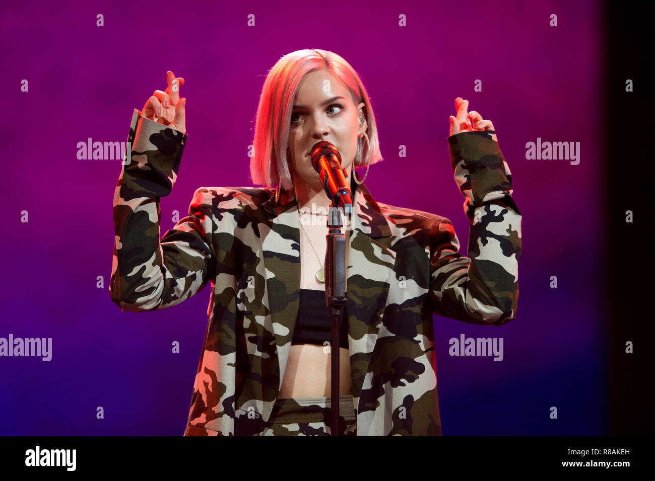 ANNE MARIE, singer, singing, singing, concert, The Dome, music show ...