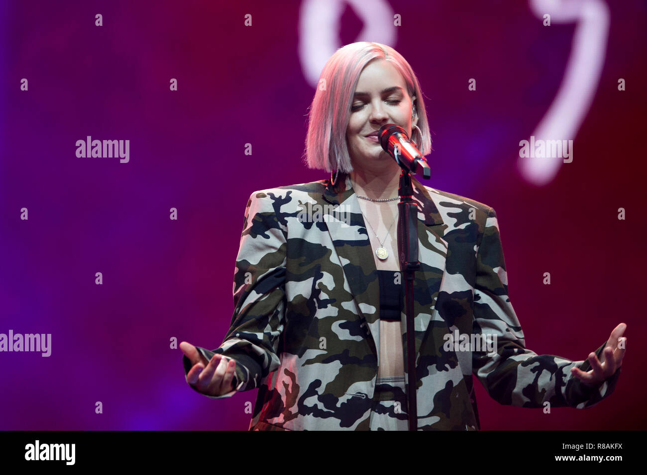 ANNE MARIE, singer, singing, singing, concert, The Dome, music show ...