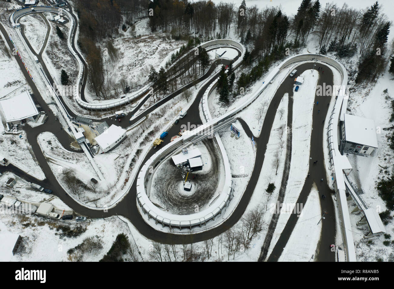 Veltins arena in winter snow hi-res stock photography and images - Alamy