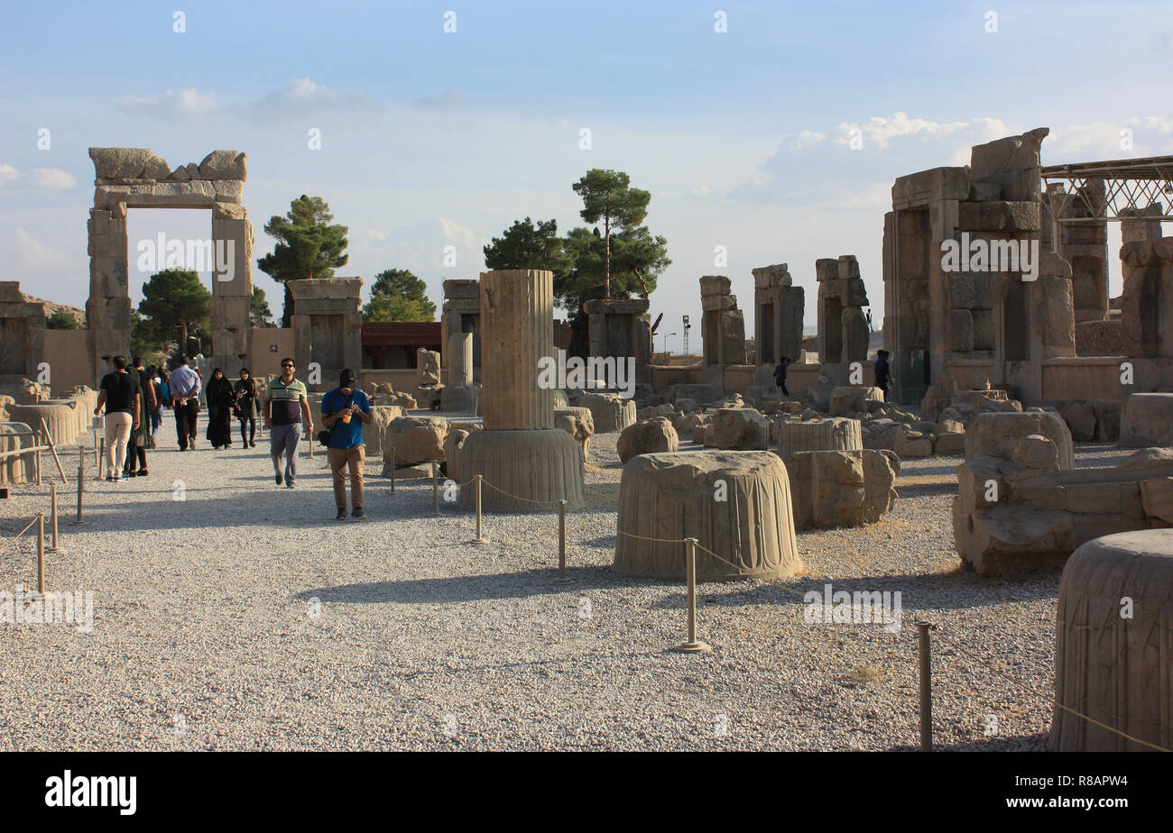 Persepolis, Iran. 19th Oct, 2018. Iran - Persepolis, UNESCO World ...
