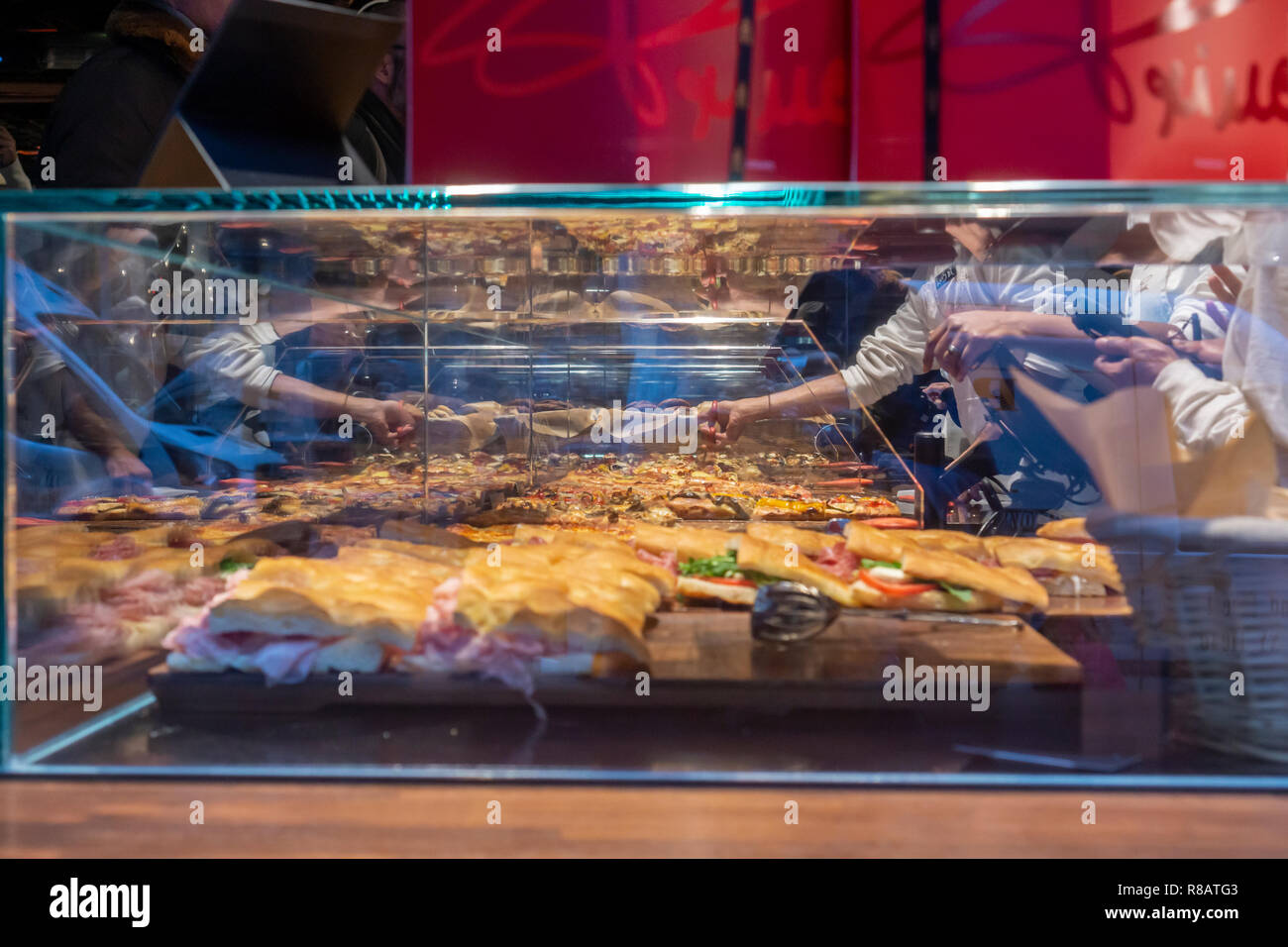 New York, USA. 14th December, 2018. Princi bakery in the Starbucks ...